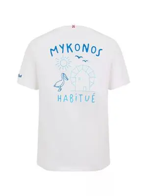 MC2 SAINT BARTH Portland Logo-embroidered T-shirt