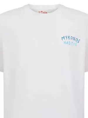 MC2 SAINT BARTH Portland Logo-embroidered T-shirt