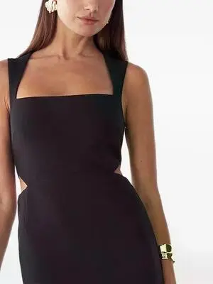 BWLDR Riri Square-neck Midi Dress