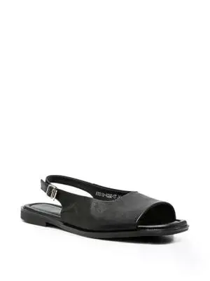 SERGIO MORETTI FIRENZE Slingback Leather Sandals