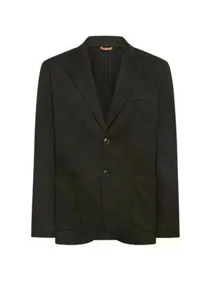CRUNA Tribeca Single-breasted Blazer - Brown