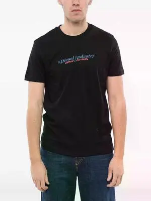 DIESEL® Logo-print Crew-neck T-shirt