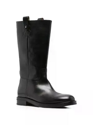 Church's Peyton Round-toe Boots - Black