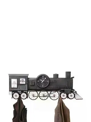 KARE DESIGN Train Wall Clock - Black