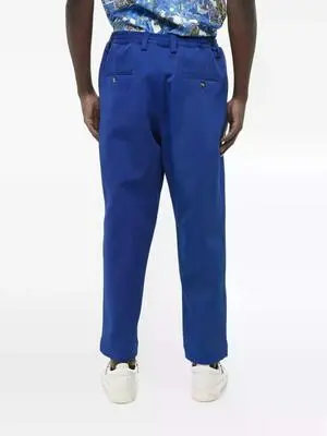 Marni Pleat-detail Textured Trousers