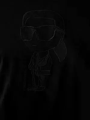 Karl Lagerfeld Ikonik Embroidered T-shirt