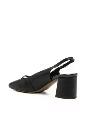 SERGIO MORETTI FIRENZE Buckle-detail Slingback Pumps