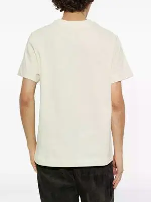 A.p.c. Oliver Logo-embroidered T-shirt - Neutrals