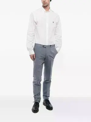 Corneliani Tailored Cotton Piqué Trousers