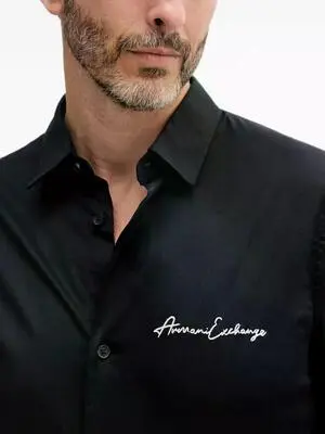 Armani Exchange Signature Long-sleeve Shirt