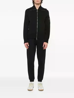 Neil Barrett Zip-up Ribbed-trim Jacket
