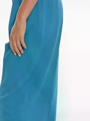 SUPER BLOND Pleated Wide-leg Trousers