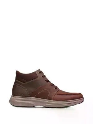 Clarks Craftwell Mid Leather Lace Up Boots