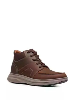 Clarks Craftwell Mid Leather Lace Up Boots