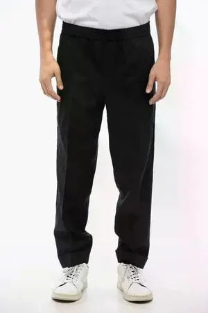 Neil Barrett Elastic-waistband Drawstring-fastening Chinos