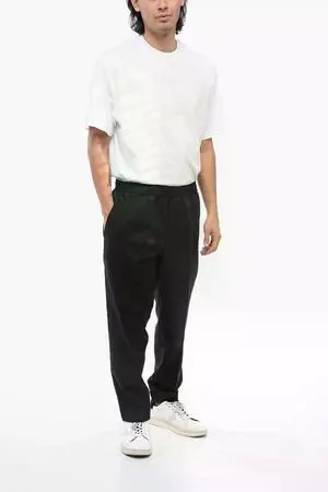Neil Barrett Elastic-waistband Drawstring-fastening Chinos