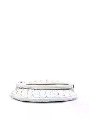 Bottega Veneta 2012-2026 Small Nappa Intrecciato Gemelli Hobo Bag - White