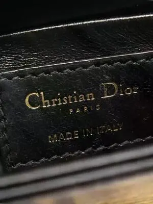 Dior 30 Montaigne Box Bag - Black