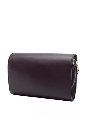 LOUIS VUITTON Leather Louise Chain Gm Shoulder Bag
