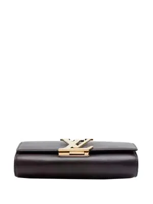 LOUIS VUITTON Leather Louise Chain Gm Shoulder Bag