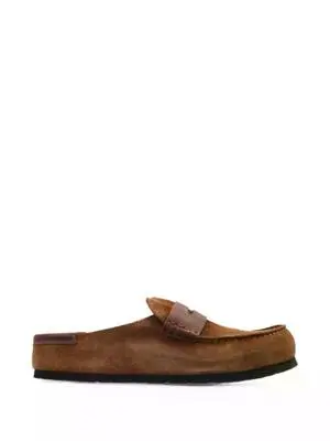 BIRKENSTOCK Naples Penny-bar Mules - Brown