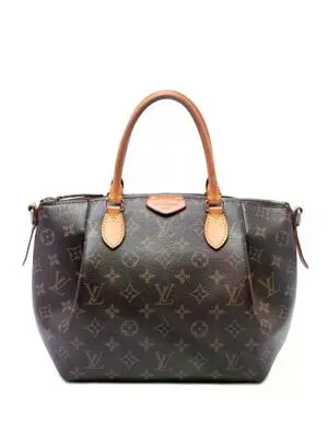 LOUIS VUITTON 2015 Monogram Turenne Pm Satchel - Brown