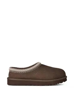 UGG Tasman Embroidered Mules - Brown