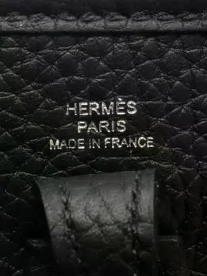 Hermès Clemence Evelyne Tpm 16 Crossbody Bag - Black