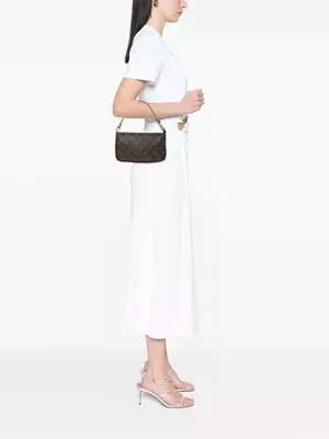 LOUIS VUITTON 2000 Monogram Pochette Accessoires Shoulder Bag