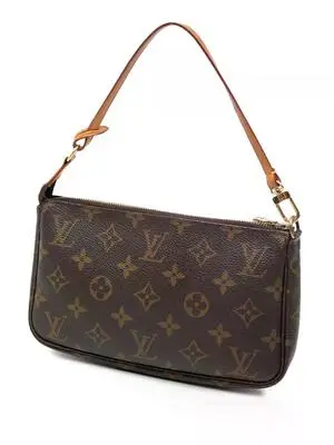 LOUIS VUITTON 2000 Monogram Pochette Accessoires Shoulder Bag