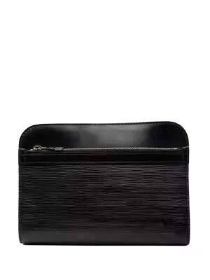 LOUIS VUITTON 2011 Epi Pochette Hoche Clutch Bag - Black