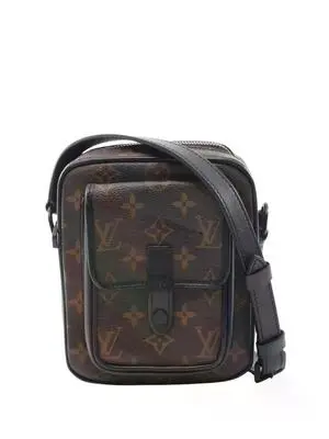 LOUIS VUITTON 2019-2023 Monogram Macassar Christopher Wearable Crossbody Bag - Brown