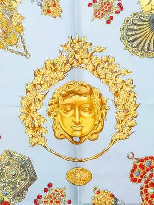 Hermès 1990-2000 Kosmima Silk Scarf 90 Scarves