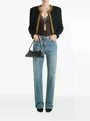 Balmain Embroidered Tweed Jacket