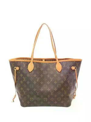 LOUIS VUITTON 2008 Monogram Neverfull Mm Tote Bag - Brown