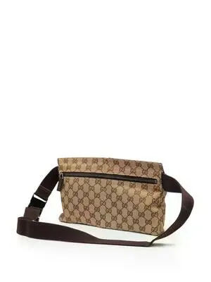 Gucci Gg Monogram Canvas Belt Bag