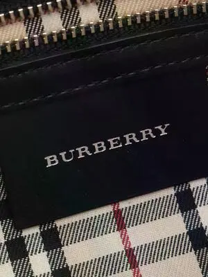 Burberry 1990-2000 Leather Shoulder Bag