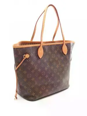 LOUIS VUITTON 2019 Monogram Neverfull Mm Tote Bag - Brown