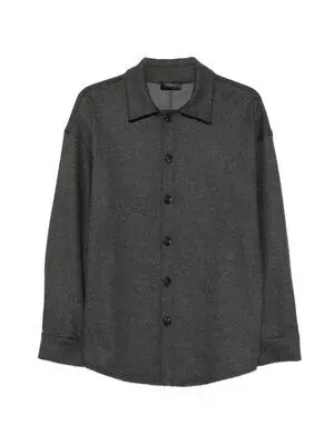 DONDUP Button-up Shirt Jacket - Grey