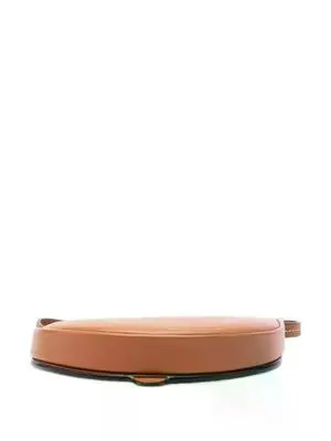 Loewe 2019 Mini Soft Calfskin Heel Pouch Crossbody Bag - Brown