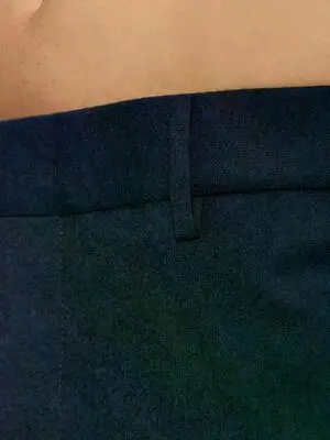 Etro Pleated Wool Trousers