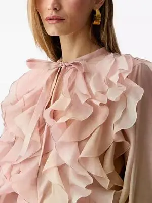 Karl Lagerfeld Ruffled Blouse