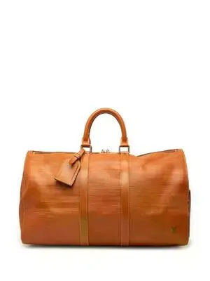 LOUIS VUITTON 1992 Epi Keepall 45 Travel Bag - Brown
