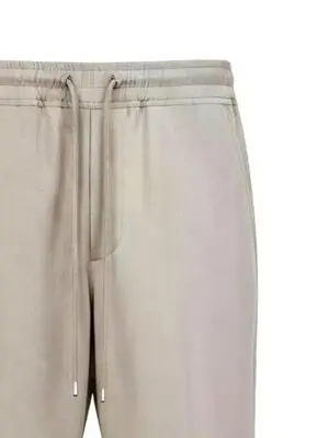 Rick Owens Drawstring Waist Tapered Trousers