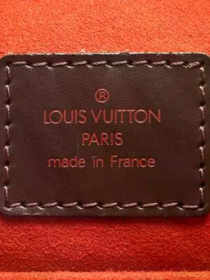 LOUIS VUITTON Damier Ebene Ipanema Gm Shoulder Bag - Brown