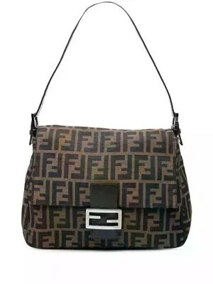 Fendi Gold Tone Shoulder Bags