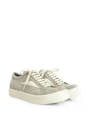 Rick Owens Suede Vintage Sneakers - Grey
