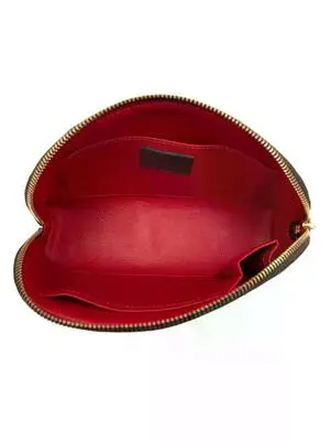 LOUIS VUITTON Damier Ebene Cosmetic Gm Pouch - Brown