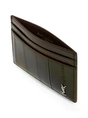 Saint Laurent Logo-plaque Card Holder