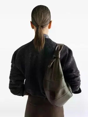 LEMAIRE Fortune Croissant Bag In Leather - Brown